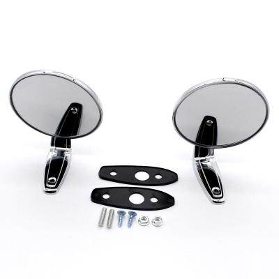China 2802834 2802710 3685955 Pair (2) Chrome Door Mirrors Outdoor Outside Mirrors for 1966 - 1975 Mopar-Dodge for sale