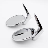 China 2802834 2802710 3685955 Pair (2) Chrome Door Mirrors Outdoor Outside Mirrors for 1966 - 1975 Mopar-Dodge for sale