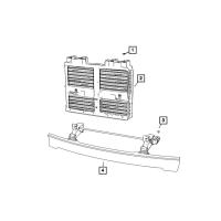 China Front Air Dam for 2022-2024 Jeep Wagoneer – FARPREEY 68425505AE for sale