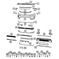 China FARPREEY 68343378AE Tank Upper Cover Plate for 2023-2024 Jeep Grand Wagoneer Wrangler for sale