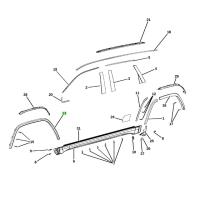 China FARPREEY 5XT68RXFAC 5XT69RXFAC Front Left and Right Wheel Arch Trim for 2016-2022 Jeep Grand Cherokee for sale