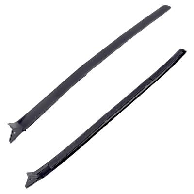 China Farpreey 1 Set/2 Pieces Left and Right A-pillar Windshield Moldings for 2007-2010 Chrysler 300 Dodge Charger Magnum for sale