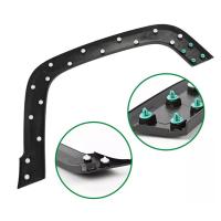 China Right and Left Front Hub Trim Molding - Wheel Flares for Jeep Renegade 2015-2021 6TB75LXHAA 6TB74LXHAA CH1291113 FARPREEY for sale