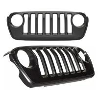 China Car Grille for Jeep Wrangler 2018-2024 Car Center Mesh 68316767AC Brand FARPREEY for sale