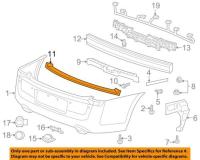 China For 2011-2014 Chrysler 300 Rear Fascia Strip 68127952AC Brand FARPREEY for sale
