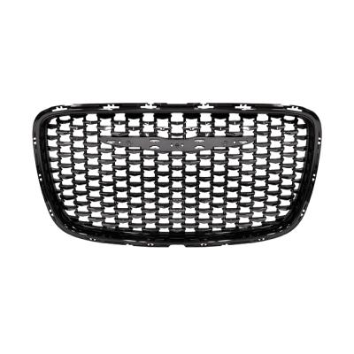 China For 2015-2018 Chrysler 300 Front Grille Painted Black Gray Frame Car Grilles 5SW18DX8AD for sale