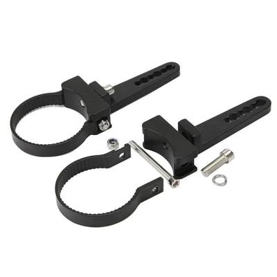China FARPREEY Aluminum Alloy Tube Clamp Mounting Bracket LED Light Mounting Clamp (2 Pieces/set) for Car Modification and Upgrading for sale