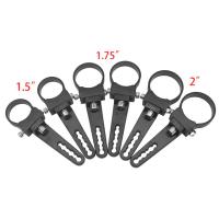 China FARPREEY Aluminum Alloy Tube Clamp Mounting Bracket LED Light Mounting Clamp (2 Pieces/set) for Car Modification and Upgrading for sale