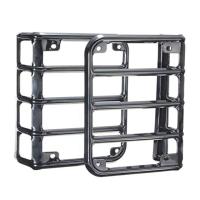 China FARPREEY Black Steel Taillight Guards, Black Metal, Two-piece Set Taillight Protectors for 2007-2018 Jeep Wrangler JK for sale