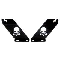 China FARPREEY Skull-shaped 20-inch LED Light Bar Hood Mounting Bracket, Suitable for Jeep Wrangler JK 07-17 for sale