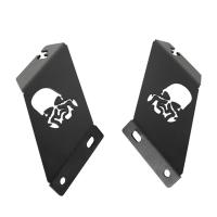 China FARPREEY Skull-shaped 20-inch LED Light Bar Hood Mounting Bracket, Suitable for Jeep Wrangler JK 07-17 for sale