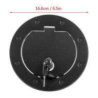China FARPREEY Fuel Tank Cap Lock Fuel Filler Door Cover Suitable for 2007-2017 Jeep Wrangler JK TJ for sale