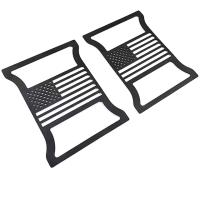 China FARPREEY Rear Taillight Trim Decal (American Flag Style) SuitableTail Light Bezel for 2018-2024 Jeep Wrangler JL for sale