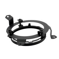 China JK JL 7-Inch Headlight Plus Mounting Bracket for 2018-2021 Jeep Wrangler Conversion Ring Bucket Base 4 Piece for sale