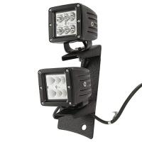 China Windshield Bracket LED for Jeep Wrangler JK 2007-2018 4X4 Off-Road Accessories Work Light Mounting Bracket for sale