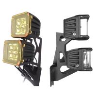China Windshield Bracket LED for Jeep Wrangler JK 2007-2018 4X4 Off-Road Accessories Work Light Mounting Bracket for sale