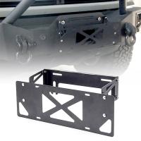 China License Plate Holder 2018+ Jeep Wrangler Gladiator Frod F150 Bronco Compatible with Most Off-Road Vehicles Pickups SUV for sale