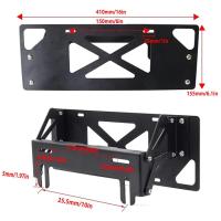 China License Plate Holder 2018+ Jeep Wrangler Gladiator Frod F150 Bronco Compatible with Most Off-Road Vehicles Pickups SUV for sale