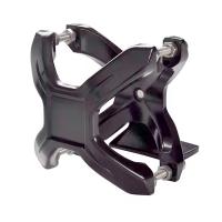 China Universal Round Bull Bar X-Fixture Headlight Mounting Bracket for Off-Road Spotlight Holding LED Light Bar 2-3 in for sale