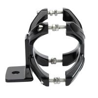 China Universal Round Bull Bar X-Fixture Headlight Mounting Bracket for Off-Road Spotlight Holding LED Light Bar 2-3 in for sale