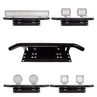 China Universal License Plate Mounting Bracket for Off-Road Trucks LED Work Light Mounting Bracket Easy to Install Brand FARPREEY for sale