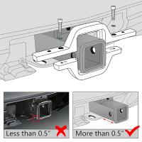 China Trailer Hitch Light Bracket Trailer Hitch Bracket 2.5
