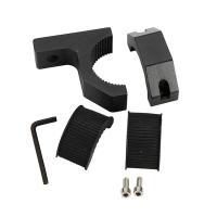 China Off-Road SUV Round Tube Tube Clamp Mounting Bracket Saudi Vehicle Motorcycle LED Retrofit Light Bracket 2 Pcs/set 1.0 1.25 2 Inc for sale