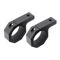 China Off-Road SUV Round Tube Tube Clamp Mounting Bracket Saudi Vehicle Motorcycle LED Retrofit Light Bracket 2 Pcs/set 1.0 1.25 2 Inc for sale