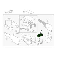 China Air Vent Grill Individual Supply 58903-0E050-E0 for 2009-2015 TOYOTA HIGHLANDER Brand FARPREEY for sale