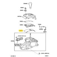 China Slide Cover for Position Indicator 35975-30270 TOYOTA 2003-2017 COROLLA Brand FARPREEY for sale
