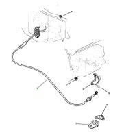 China FARPREEY New 52107700 52078795 52110007AA Shift Cable for 1997-2000 Dodge DAKOTA 1998-2000 DURANGO OEM for sale