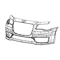 China For 2015-2020 Chrysler 300C Front Bumper Fascia 5RB50TZZAD for sale