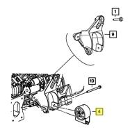 China FARPREEY 5273883AD Engine Mount Front for 2012-2019 Chrysler Town & Country Dodge Grand Caravan RAM Base C/V TRADESMAN for sale