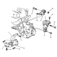 China FARPREEY 5012896AA Engine Mount for 1999-2000 DODGE CARAVAN VOYAGER T&C LIMITED for sale