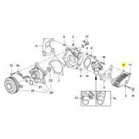 China FARPREEY 12678774 12640136 Engine Oil Cooler Suitable for 2016-2024 Buick Chevrolet GMC for sale