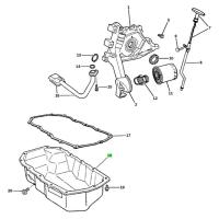 China FARPREEY 53010491AA Engine Oil Pan Suitable for 2002-2005 Jeep Wrangler Liberty TJ for sale