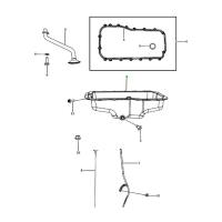 China FARPREEY 4648930AA Engine Oil Pan Suitable for 2003-2010 Chrysler Town & Country Pacifica Voyager and Dodge Grand Caravan. for sale