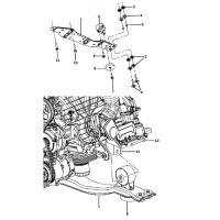 China FARPREEY 68051873AB Engine Mount Suitable for 2011-2018 Dodge Journey Models. for sale