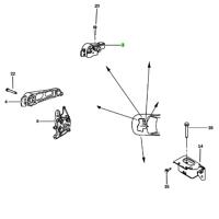 China FARPREEY Engine Mount 4668193AD Is Suitable for 2001-2002 Chrysler PT Cruiser Models. for sale