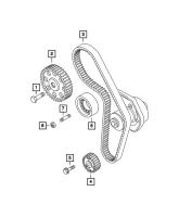 China FARPREEY 68584937AA Timing Belt  for 2012-2019 Fiat 500 for sale