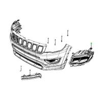 China FARPREEY 55112819AG 55112818AC Left Right Headlight Assemblies for 2017-2019 JEEP Compass for sale