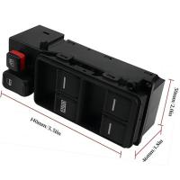 China FARPREEY 35750-SDA-H12  Sedan Power Window Switch Front Driver Side Control Switch for 2003-2007 Honda Accord CM5 CM6 for sale