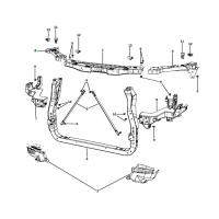 China FARPREEY 5156116AB 5156117AB Side Radiator Support Panel Bracket Suitable for 2011-2023 Jeep Grand Cherokee and Dodge Durango for sale