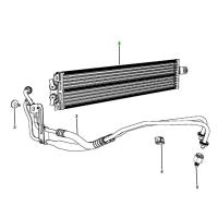China Farpreey 5058935AB CH4050143 Transmission Oil Cooler Assembly Suitable for 2011-2019 Dodge Journey. for sale