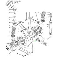 China FARPREEY 52088217AD Rear Lower Control Arm Suitable for 1999-2004 Jeep Grand Cherokee Models. for sale