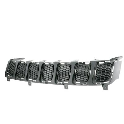 China FARPREEY 5UP86RXFAB Black Grille Front Center Honeycomb Grille for 2017 - 2021 Jeep Compass for sale