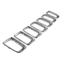 China FARPREEY 68109865AA Front Center Grille Frame ABS Electroplated Grille for 2011 - 2017 Jeep Compass Patriot for sale
