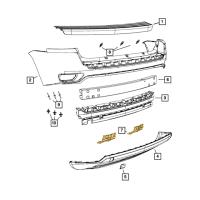 China FARPREEY 68082969AB 68082968AB Left and Right Bumper Bracket for 2011-2017 Jeep Compass for sale