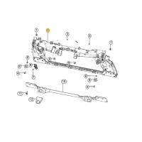 China FARPREE Auto Parts 68243736AF Radiator Support Bracket/Radiator Frame Suitable for 2017-2021 JEEP Compass for sale