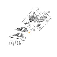 China FARPREEY 68244401AB Engine Underbody Shield/Splash Guard, Suitable for 2017-2020 Jeep Compass for sale